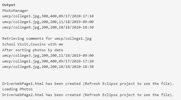 ic class Driver \{ public static void main(String[] | Chegg.com