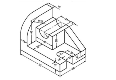 Solved Use SolidWorks to create the 3D solid models as shown | Chegg.com