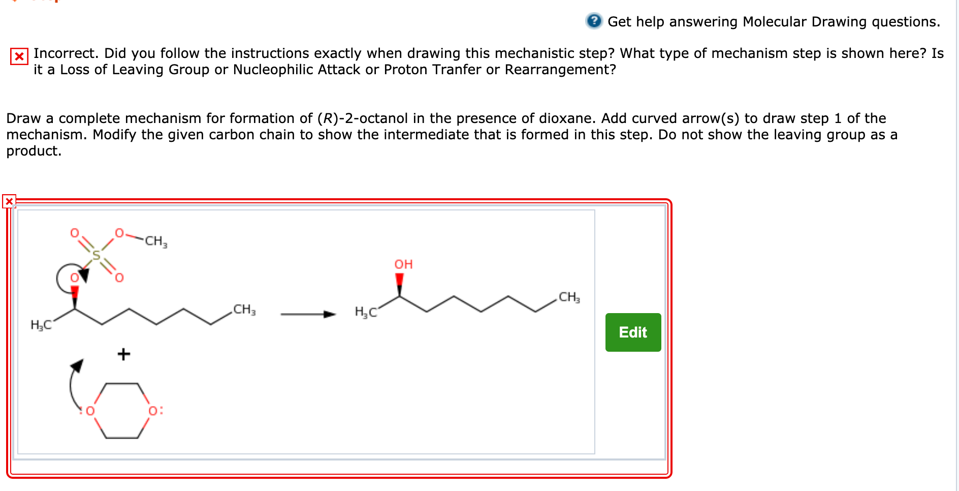 Solved Integrated Problem 07.95 The optically pure octyl | Chegg.com