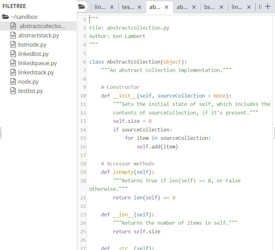 Solved Complete the implementation of the LinkedBST class, | Chegg.com