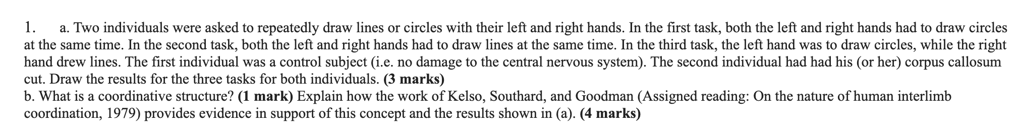 Solved 1. a. Two individuals were asked to repeatedly draw | Chegg.com