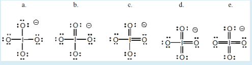 Solved Select the Lewis structure in which formal charges | Chegg.com