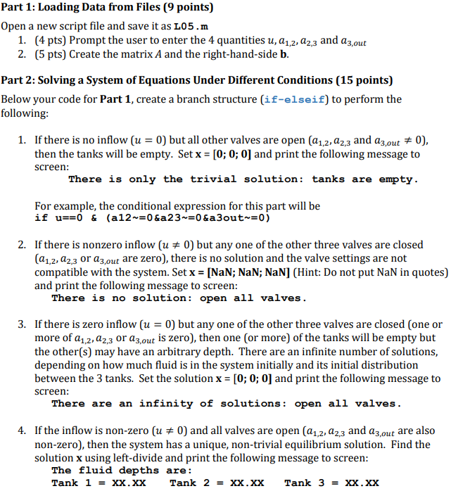 Solved The Problem: In an industrial process there are 3 | Chegg.com
