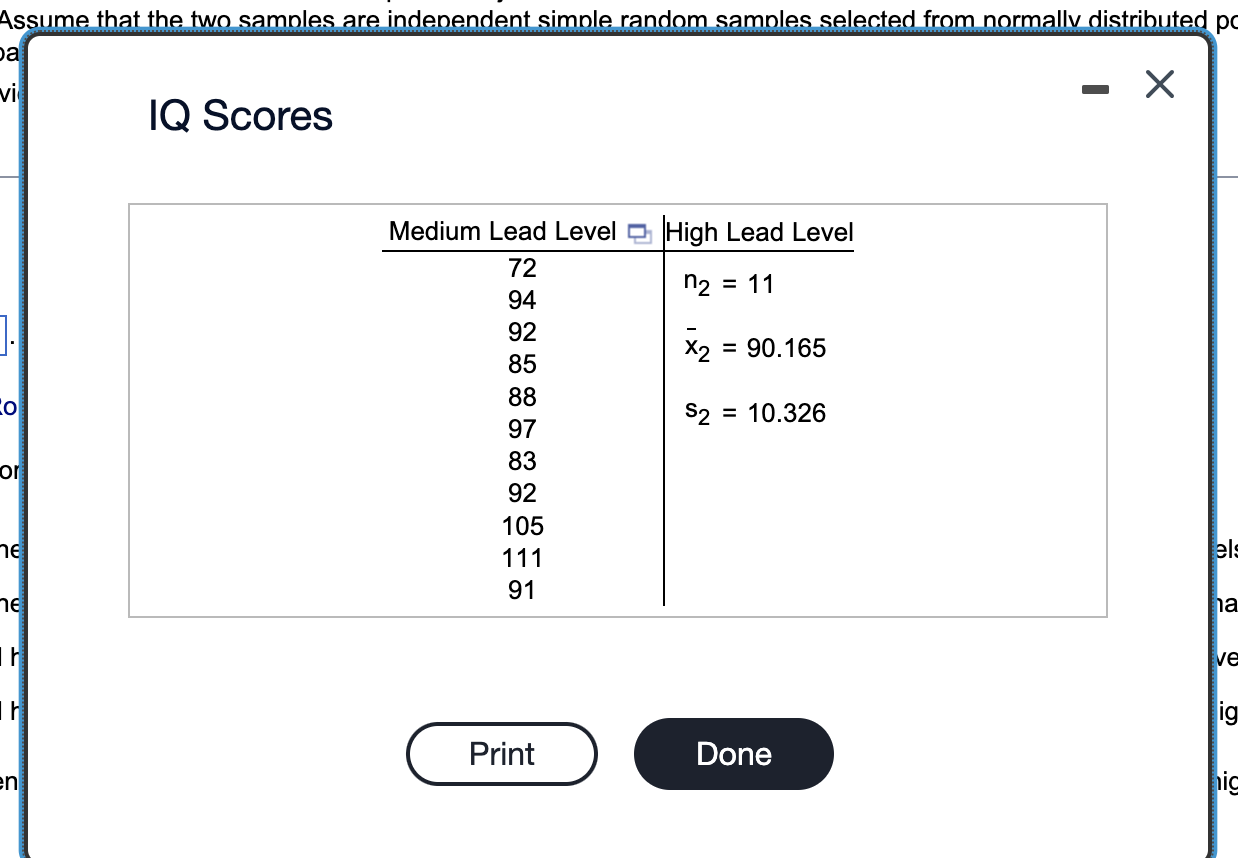 Solved are equal. Complete parts (a) and (b) below. Click | Chegg.com