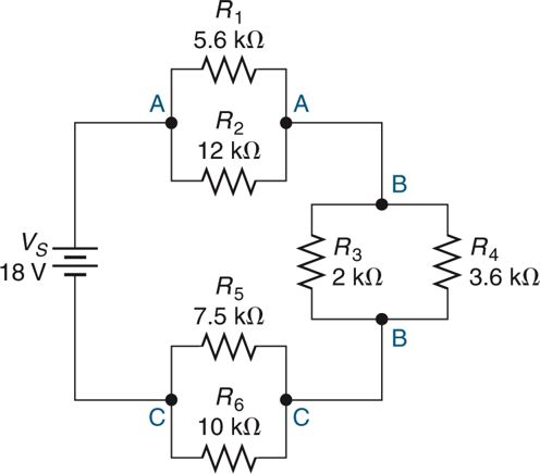 Solved 5. Calculate the component currents and loop voltages | Chegg.com