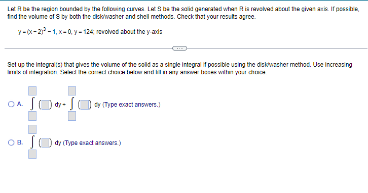 Solved Consider the region R bounded by curves | Chegg.com