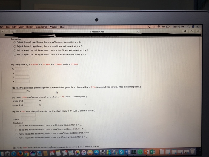 Solved d Safari File Edit View History Bookmarks Window Help | Chegg.com