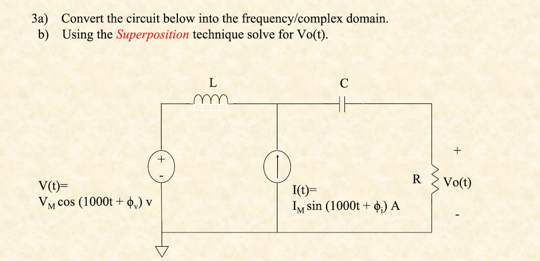 Solved 3a) Convert the circuit below into the | Chegg.com