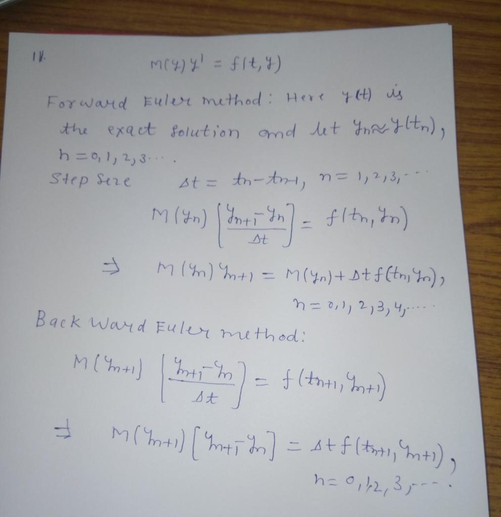 Solved Book: Computer Methods for Ordinary Differential | Chegg.com