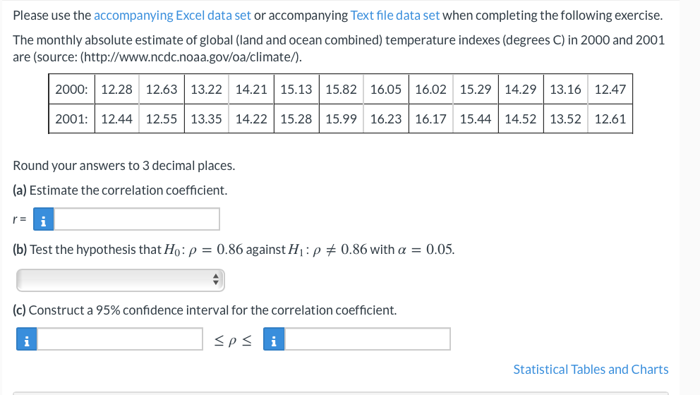 Solved Please use the accompanying Excel data set or | Chegg.com
