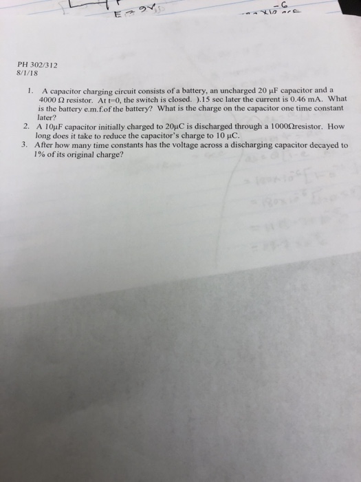 Solved 23. M Using Kirchhoff's rules, (a) find the current | Chegg.com