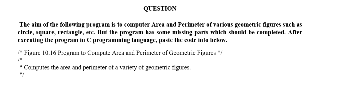 Solved #include #define PI 3.14159 /* Types | Chegg.com