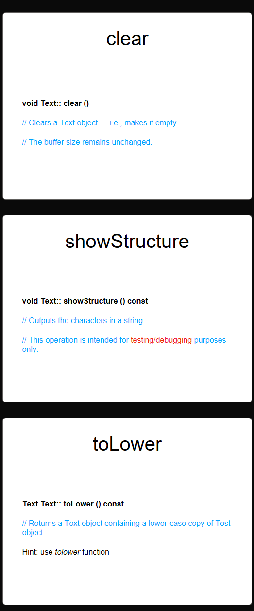 Solved DO IN C++ PLEASE!Looks like a lot but all that's | Chegg.com