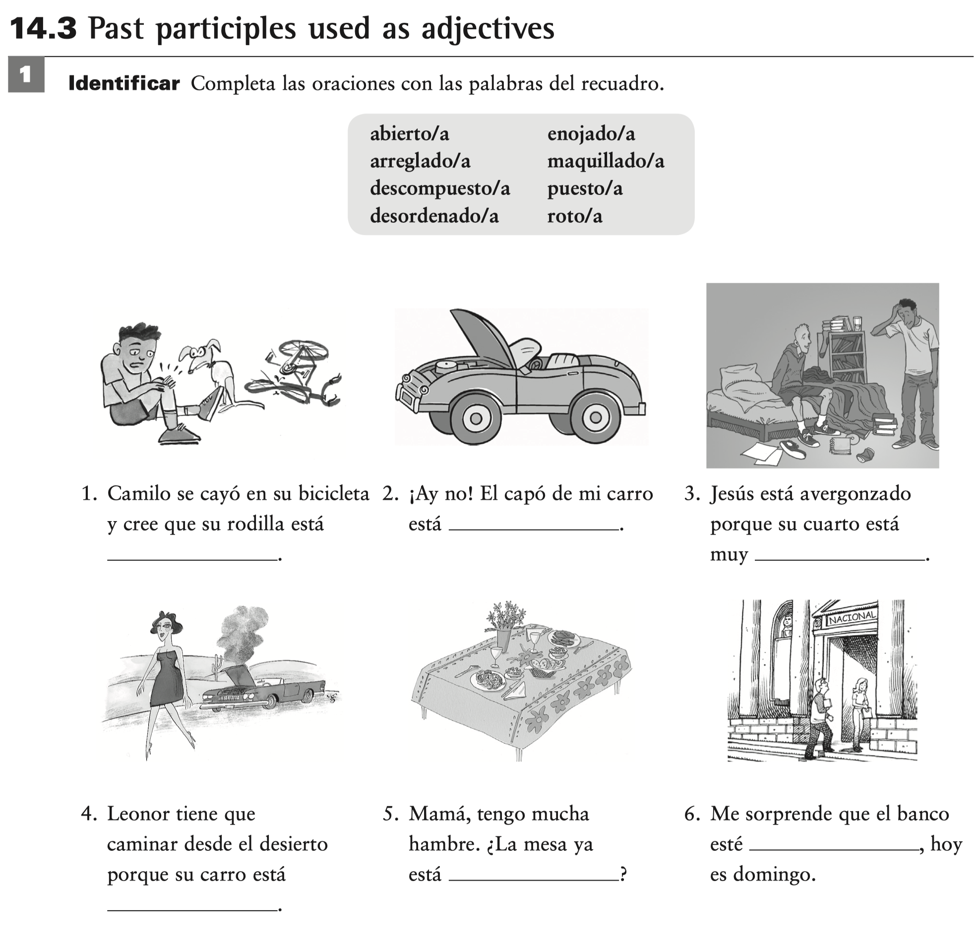 14.1 The subjunctive in adjective clauses 1 Completar | Chegg.com