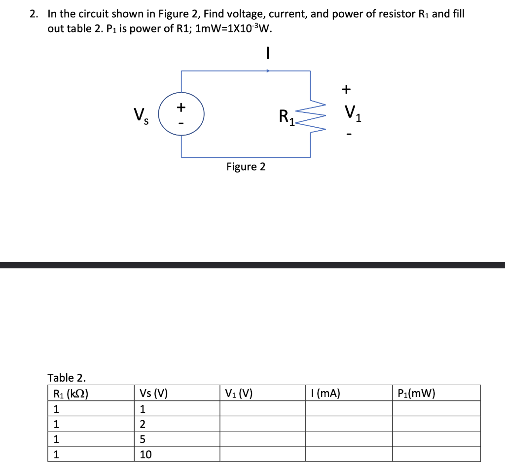 Solved 2. In the circuit shown in Figure 2 , Find voltage, | Chegg.com