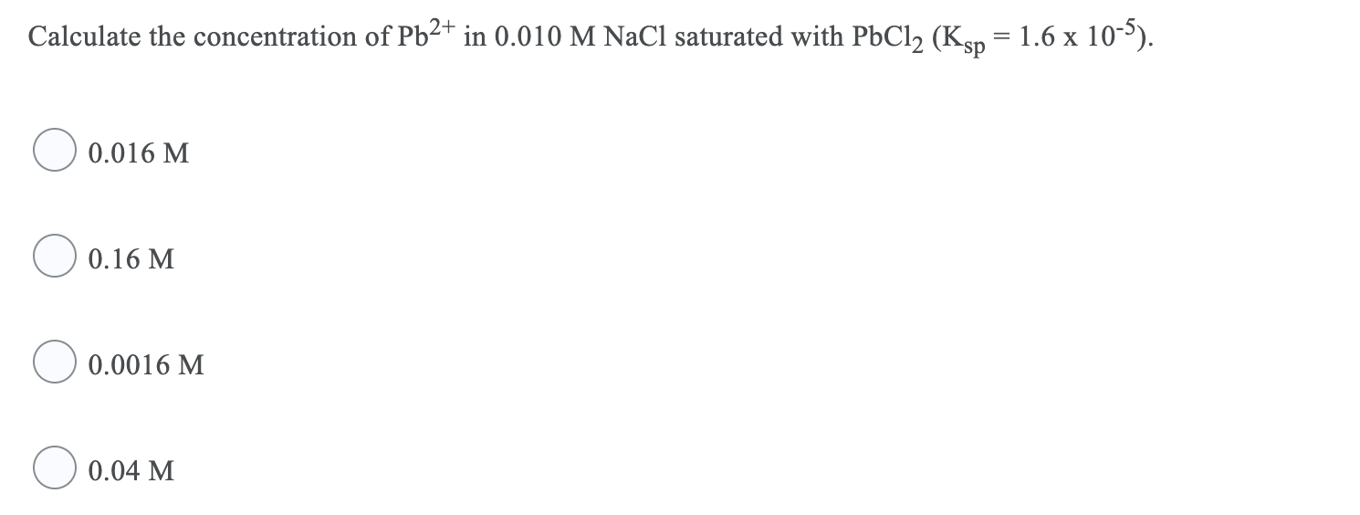 Solved What salt would decrease the solubility of CaSO4 (Ksp | Chegg.com
