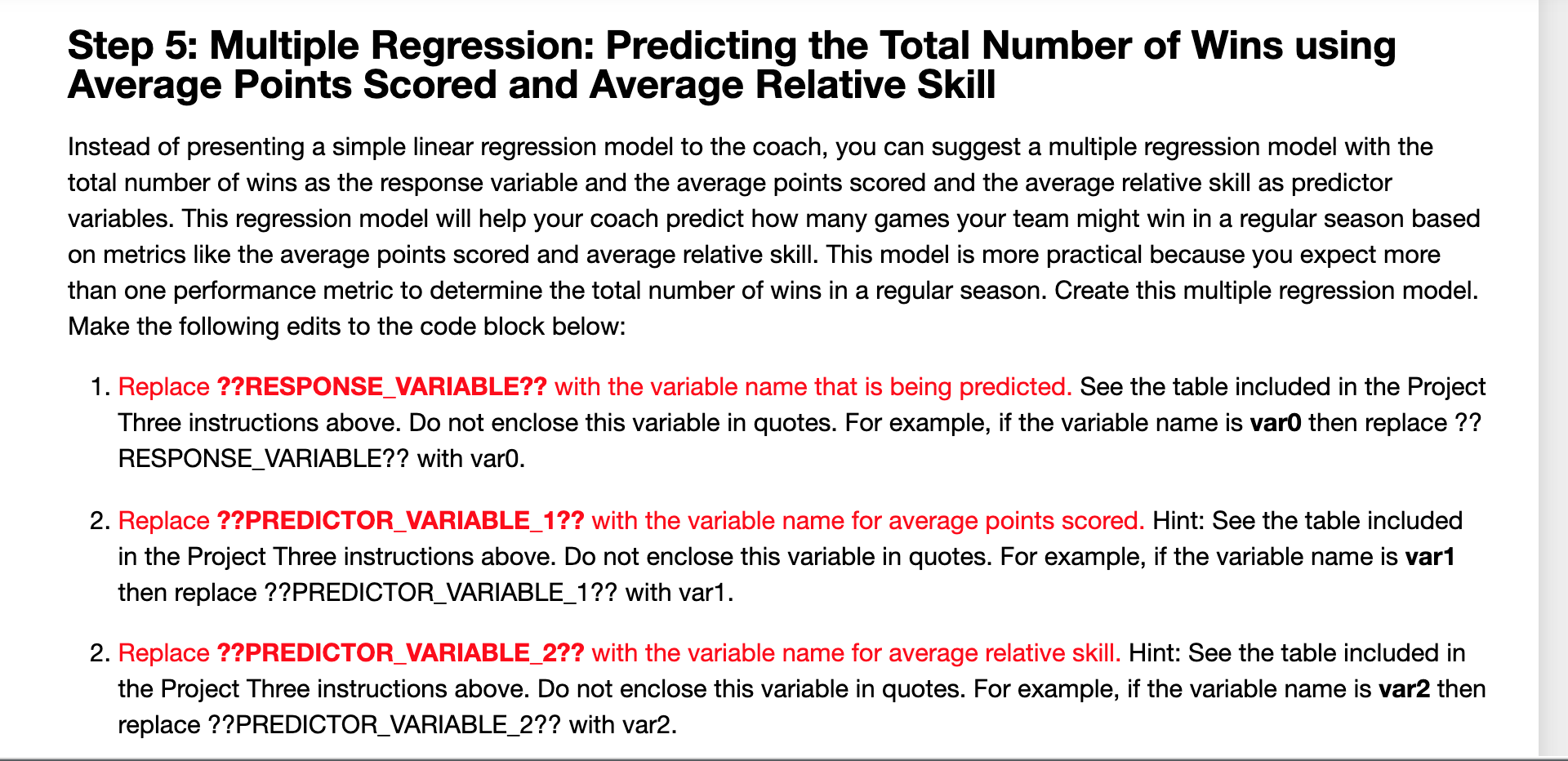 Solved Step 3 Simple Linear Regression Predicting The 