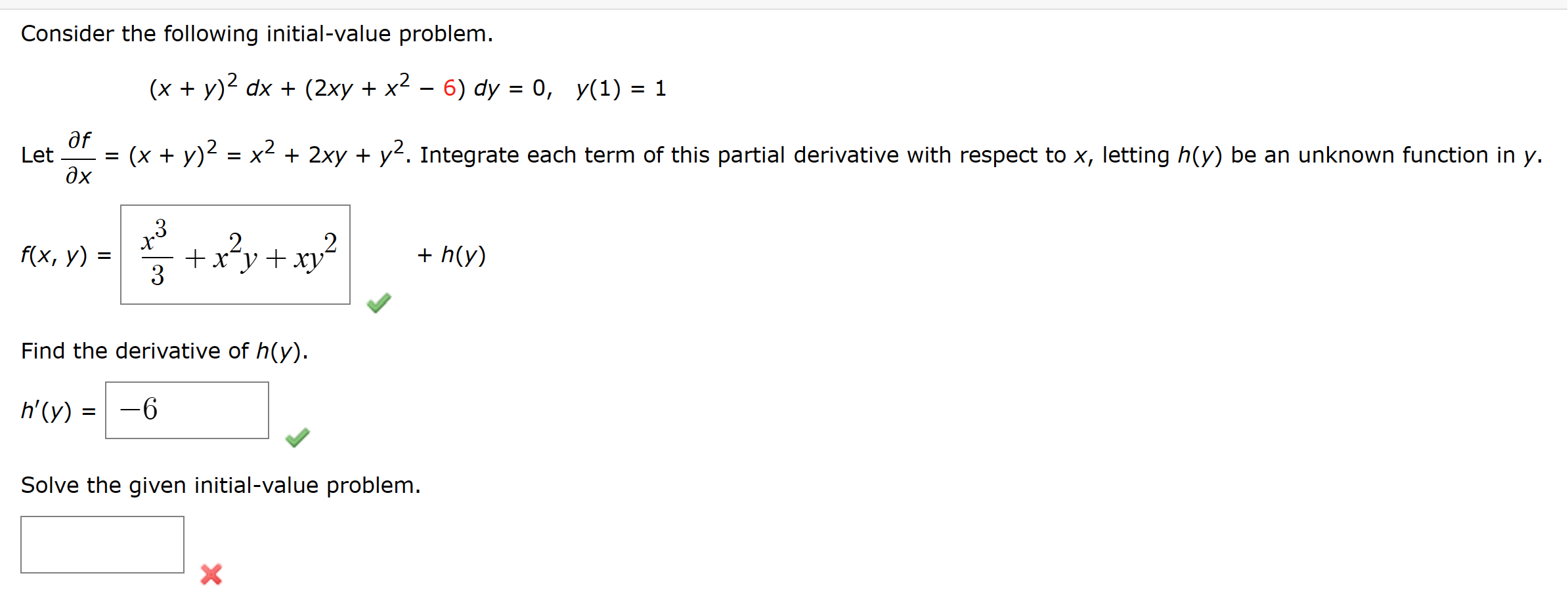 Solved Consider the following initial-value | Chegg.com