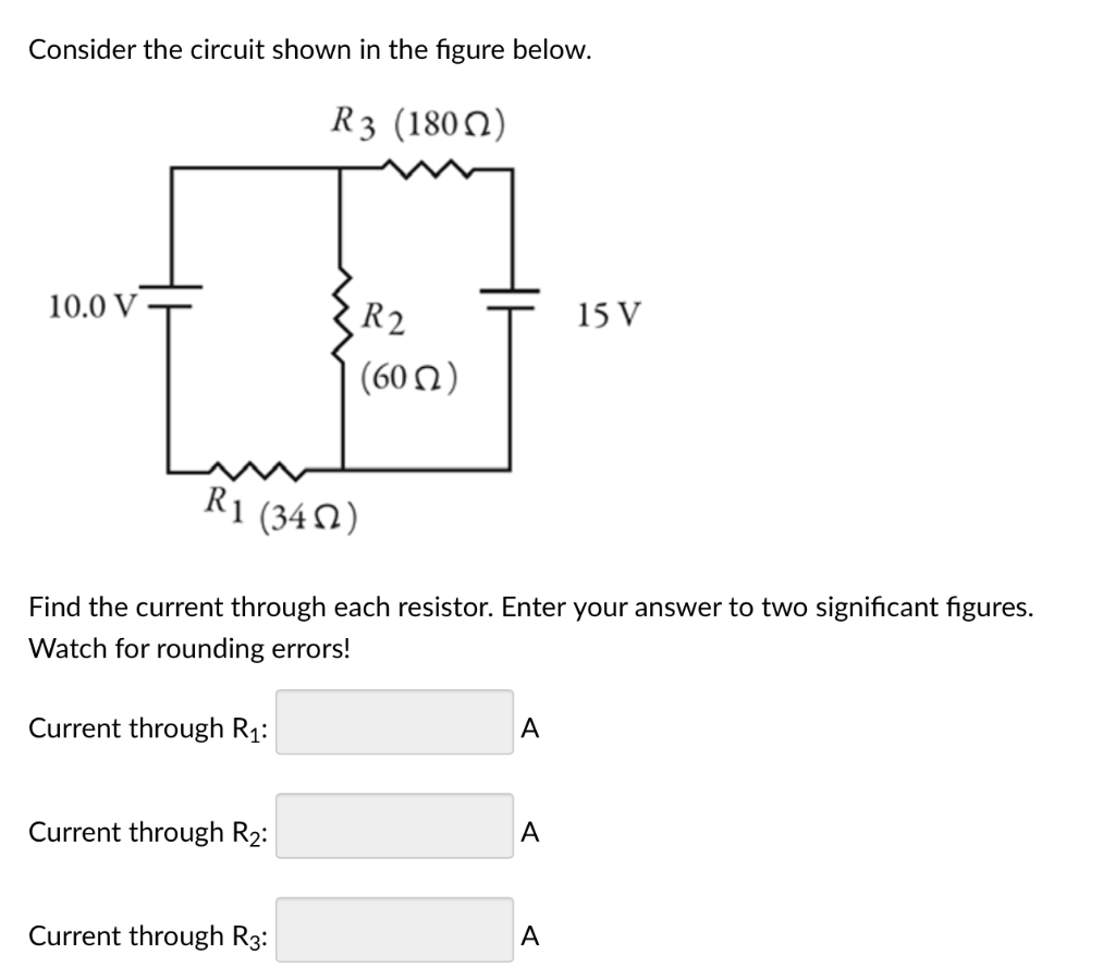 Solved Consider the circuit shown in the figure below. R3 | Chegg.com
