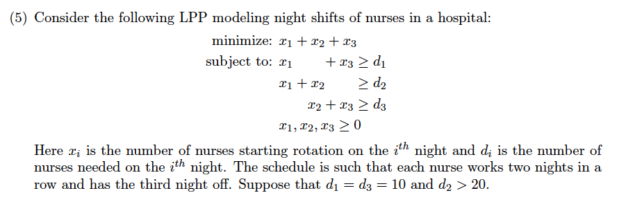 Solved (a) Solve this LPP using the Two-phase method. (b) | Chegg.com