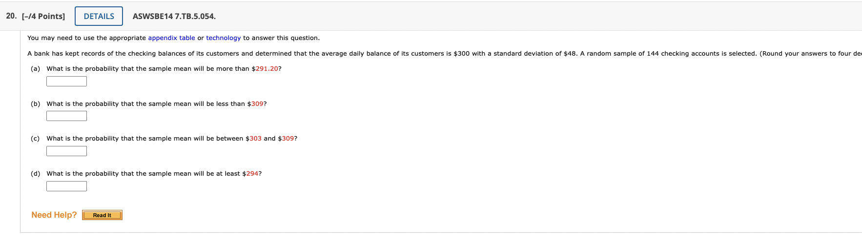 Solved You may need to use the appropriate appendix table or | Chegg.com