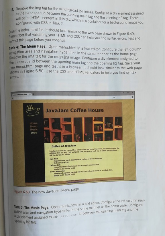 Solved WEBSITE CASE STUDY Implementing a CSS Two-Column Page | Chegg.com