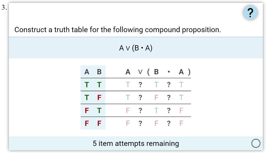 Construct a truth table for the following compound | Chegg.com