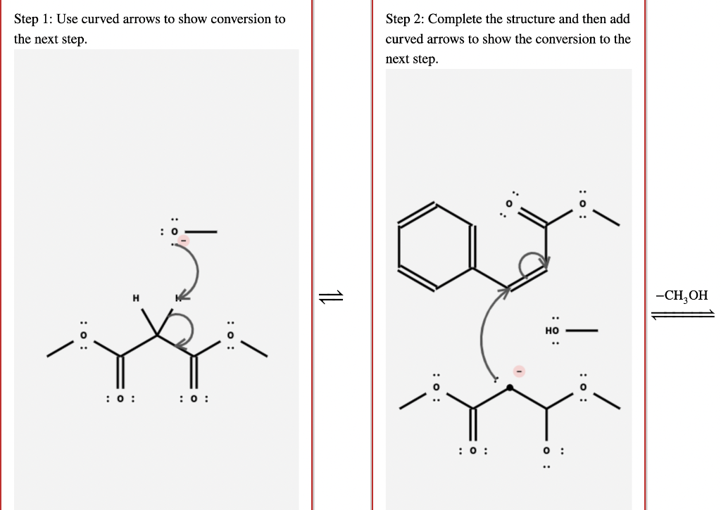 Complete the curved arrow pushing mechanism for the | Chegg.com