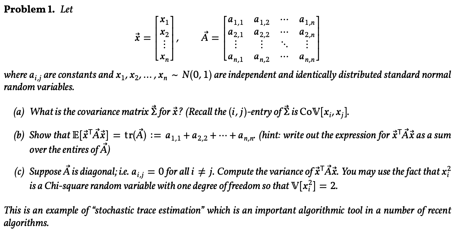 Problem 1. Let | Chegg.com
