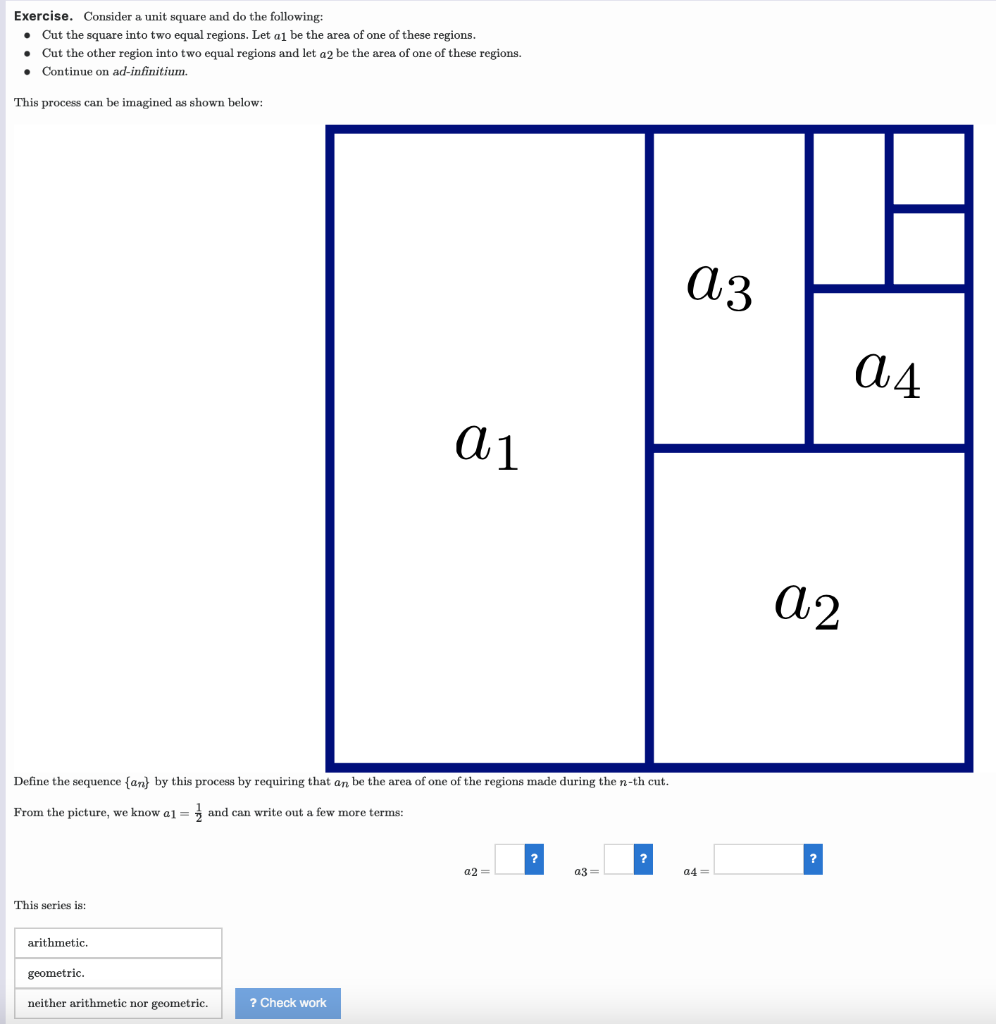 Solved Exercise. Consider a unit square and do the | Chegg.com