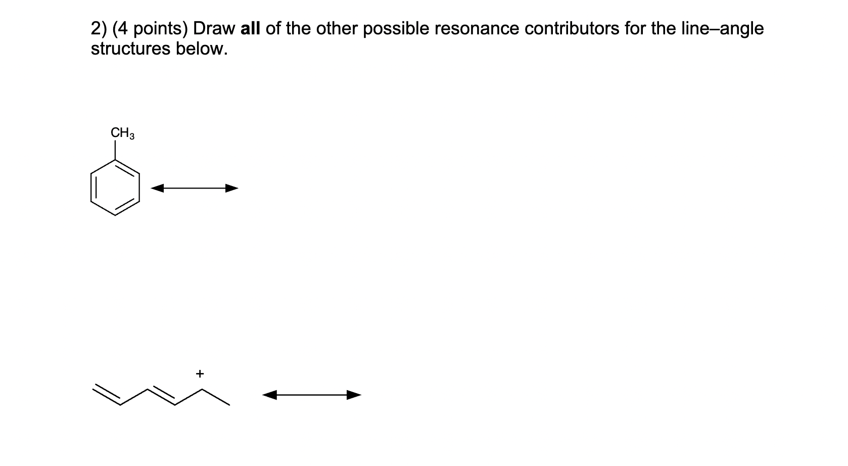 Solved Draw all of the other possible resonance contributors | Chegg.com