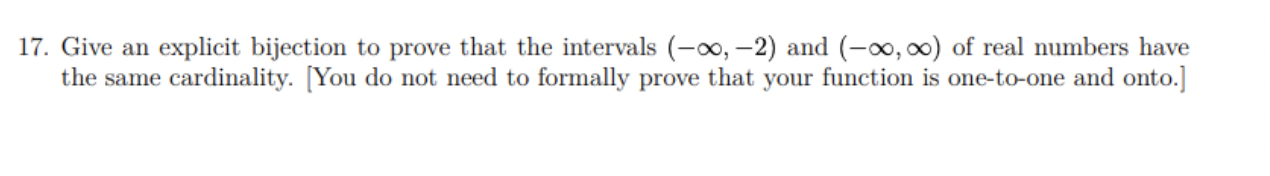 Solved Give an explicit bijection to prove that the | Chegg.com