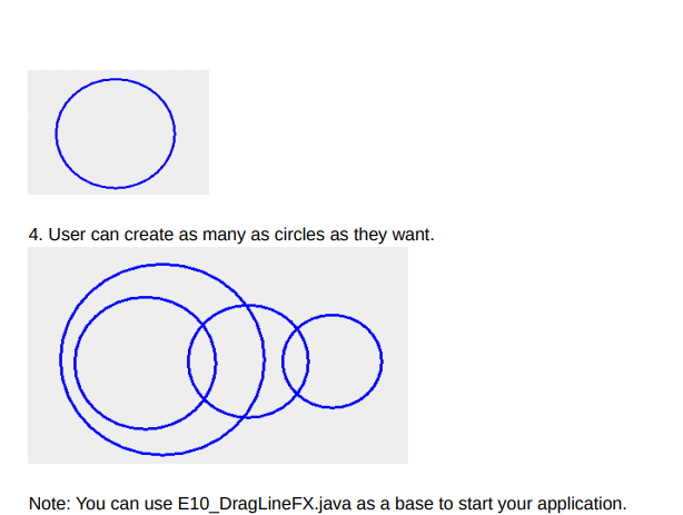 Solved Part A: [35 marks] Develop a Java program that draws | Chegg.com