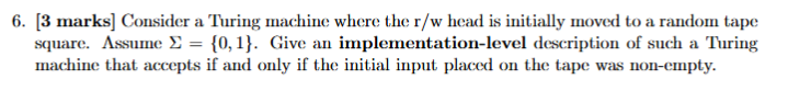 Solved please answer the following theory of computation | Chegg.com