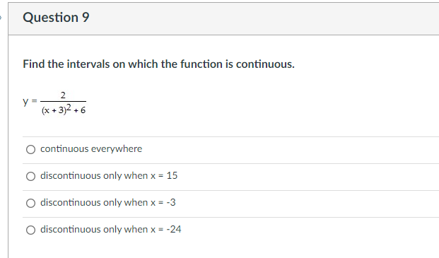 Solved Find the intervals on which the function is | Chegg.com