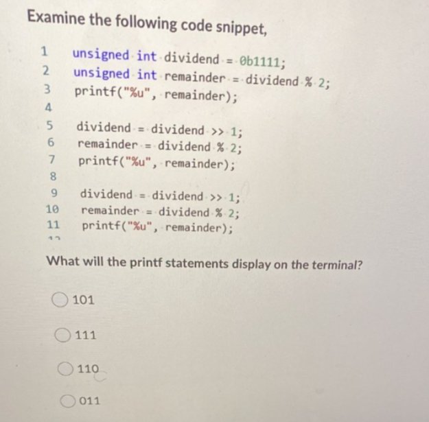 Solved What is the output of C Program? int main(void) { int | Chegg.com