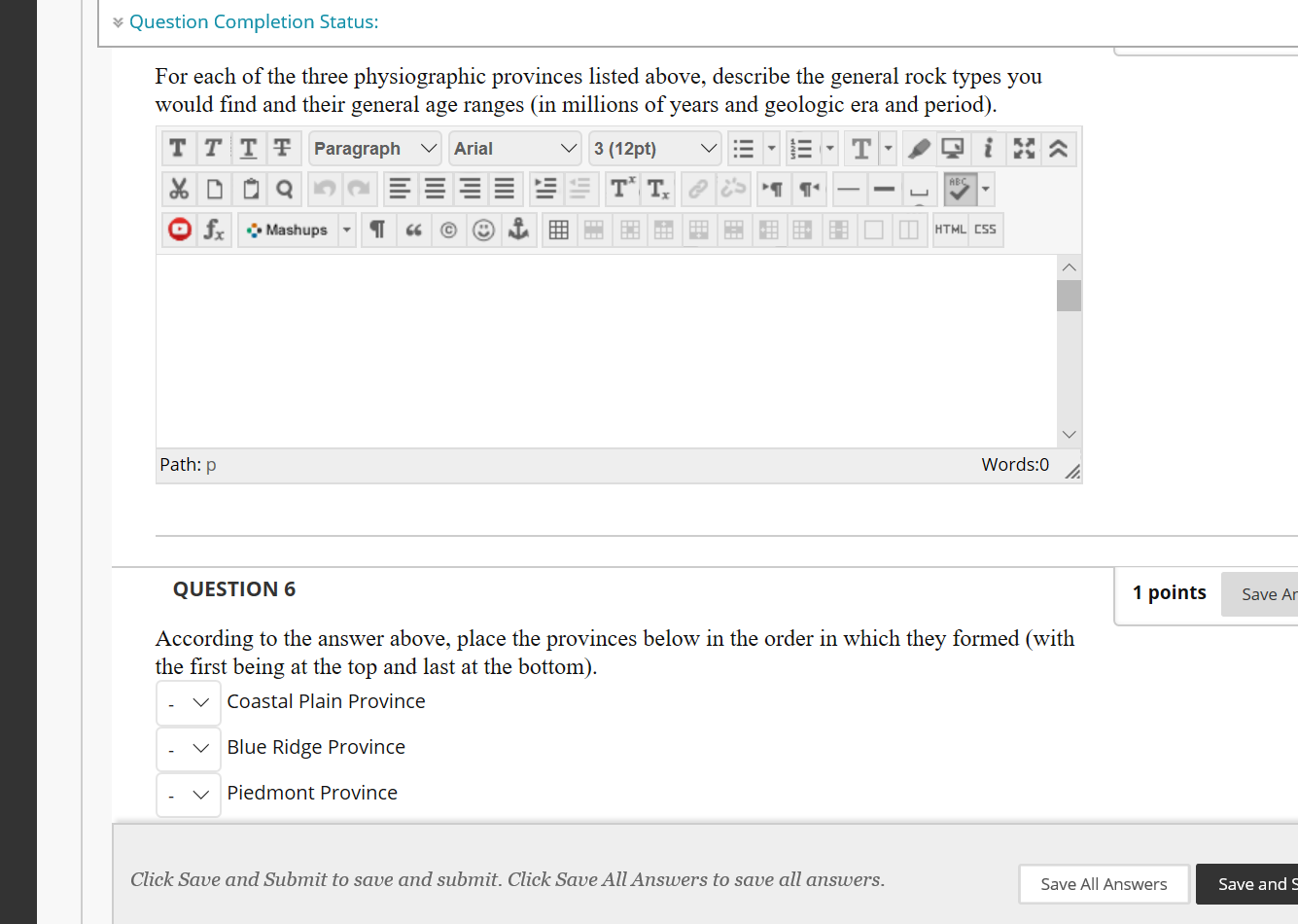 Solved Question Completion Status: For each of the three | Chegg.com