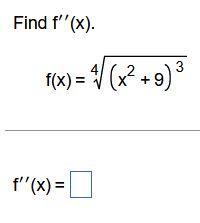 Solved Differentiate the function. y=(4x−3)4(2−x3)4 | Chegg.com