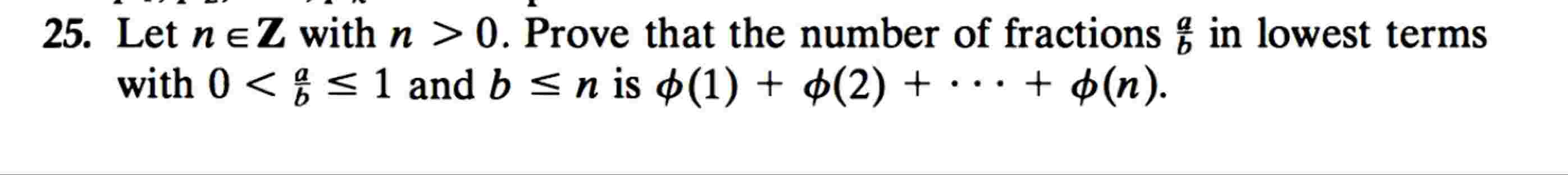 Solved Let ninZ with n>0. ﻿Prove that the number of | Chegg.com