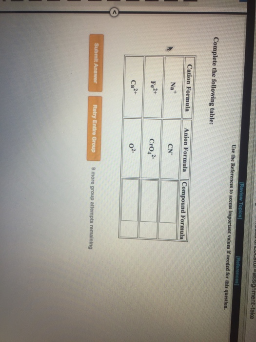 Solved Use the References to access important values if | Chegg.com