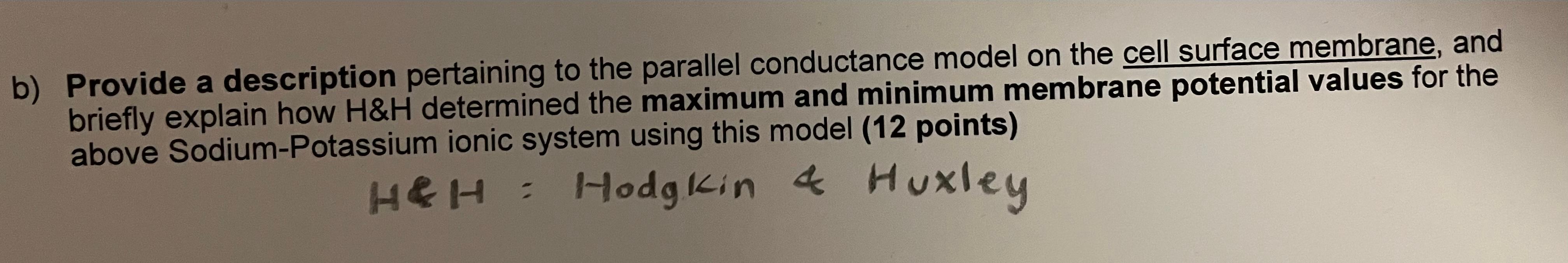 Solved Provide a description pertaining to the parallel | Chegg.com