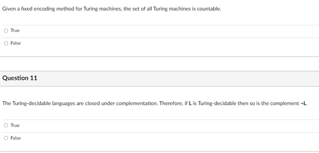 Solved Given a fixed encoding method for Turing machines, | Chegg.com