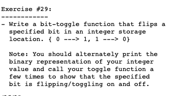 Solved Exercise #30: - Modify your Exercise #29 so that it | Chegg.com