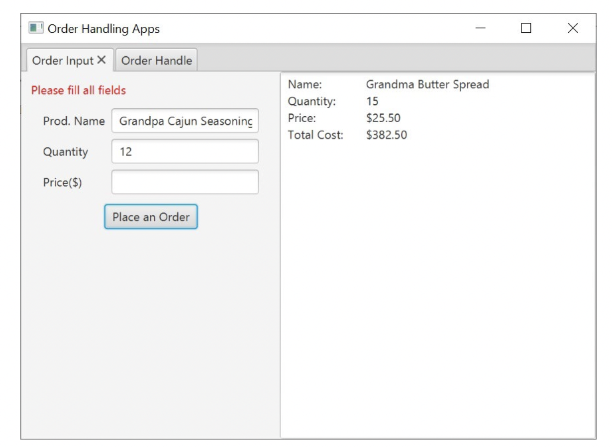 Java FX help write InputPane.java and | Chegg.com