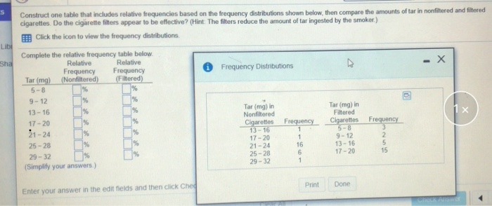 Solved Construct one table that includes relative | Chegg.com