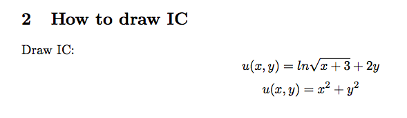 Solved 2 How to draw IC Draw IC: u(x,y)=lnx+3+2yu(x,y)=x2+y2 | Chegg.com