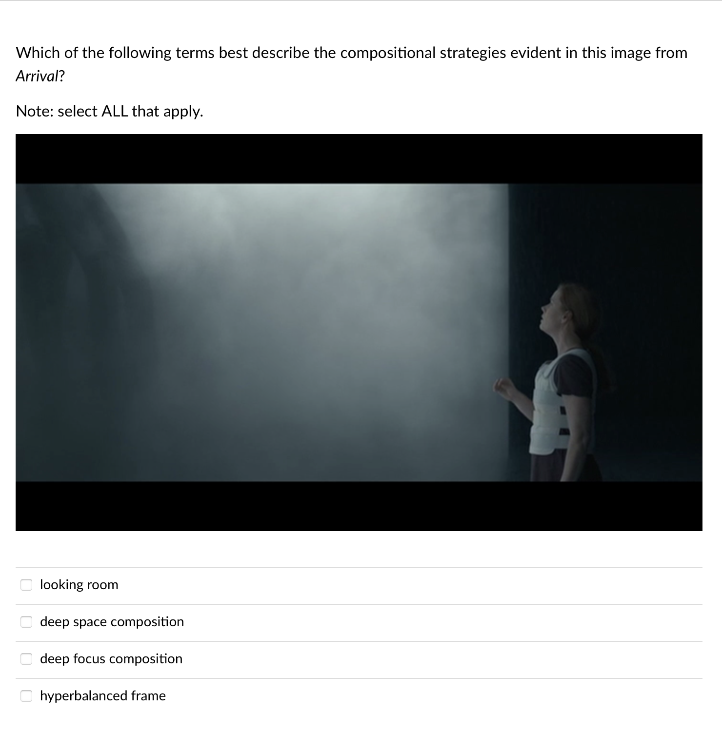 Which of the following terms best describe the | Chegg.com