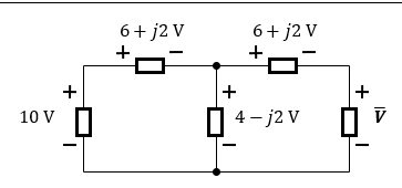 Solved determine the phasor voltage | Chegg.com