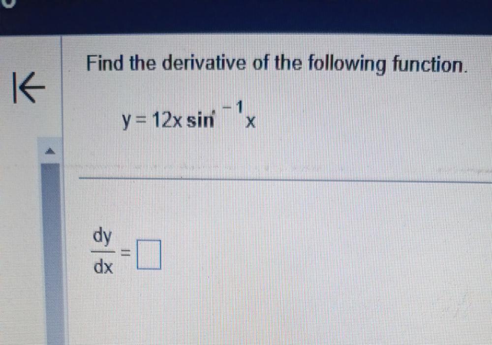 Solved Evaluate the derivative of the function. | Chegg.com