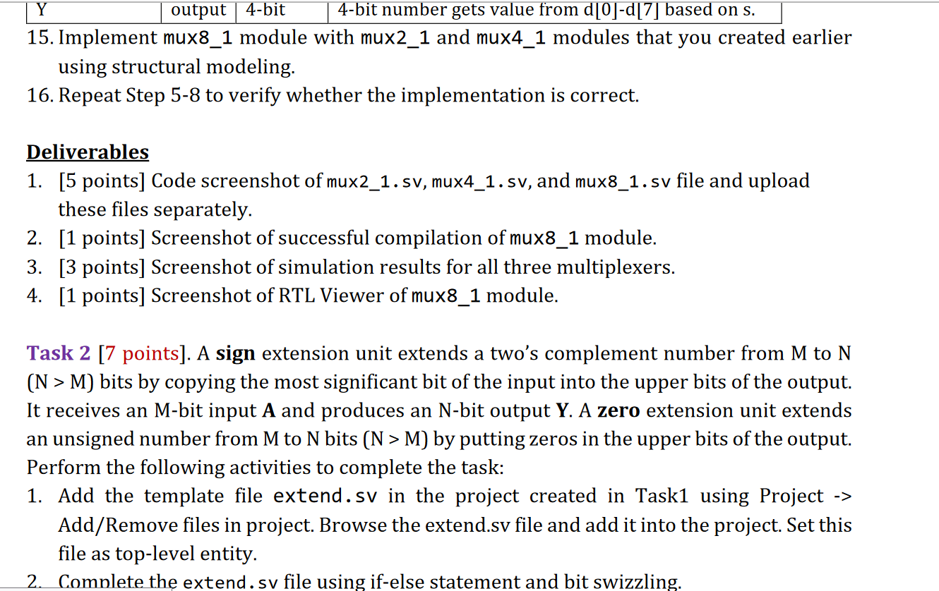 Solved - Able to use structural modeling to implement | Chegg.com